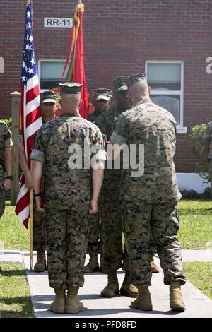 Lt. Col. Brian M. Harvey, former commanding officer, Weapons Training ...