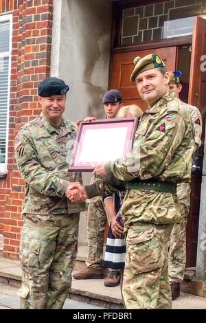 Major General Nicholas Borton Commander of the 3rd (United Kingdom ...