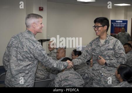 Reserve Citizen Airman from 624th Regional Support Group (RSG) attend ...