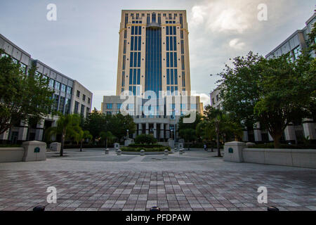 Orange County Courthouse building in downtown Orlando, Florida Stock ...