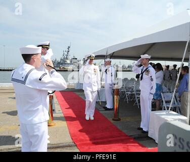 Boatswain’s Mate Second Class Brandon Nobles, assigned to Submarine ...