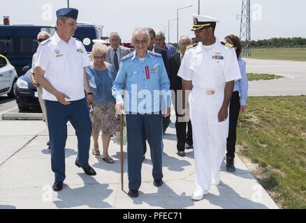 U.S. Air Force Col. Razvan Radoescu, 355th Operations Group commander ...