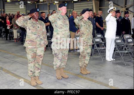 U.S. Army Lt. Col. Rodney G. Jenkins is honored for his 27 years of ...