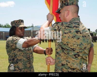 U.S. Marine Corps Col. Morina Foster, director of Defense Policy Review ...
