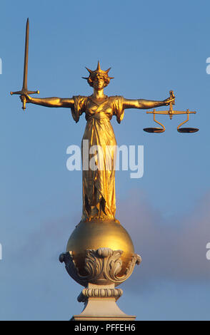 england and statue in old city of Stock Photo - Alamy