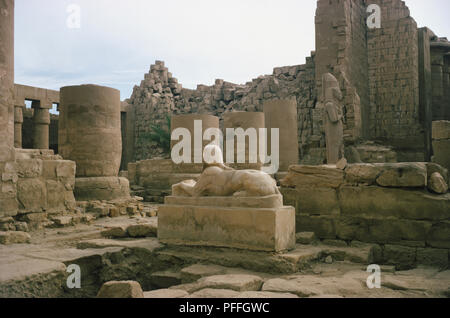 Temple of Amon-Ra in Karnak, Egypt Stock Photo - Alamy