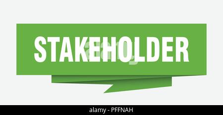 stakeholder speech bubble. stakeholder ribbon sign. stakeholder banner Stock Vector Image & Art ...