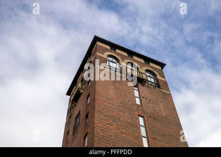 A general view of Shenley Tower in Radlett, Hertfordshire Stock Photo ...