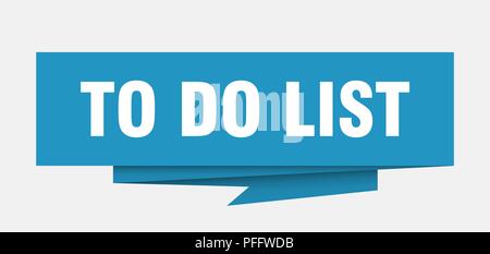 to do list sign. to do list paper origami speech bubble. to do list tag ...