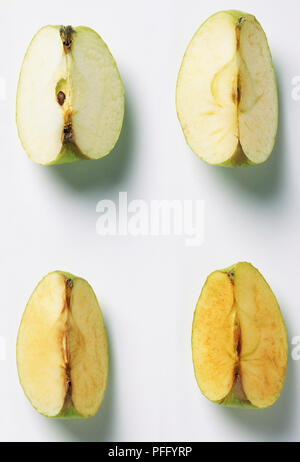 Four Quarters Apple Stock Photo - Alamy