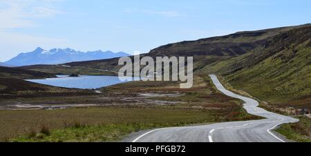 View from The Storr towards the Loch Leathan, Isle of Skye, Inner ...