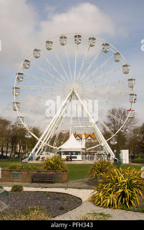 Ferris wheel at the fairground Stock Photo - Alamy