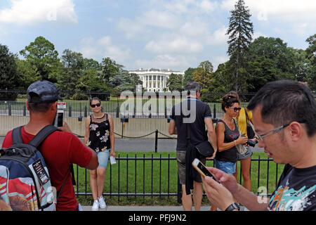 Washington, DC - A security barrier on Delaware Avenue near the U.S ...