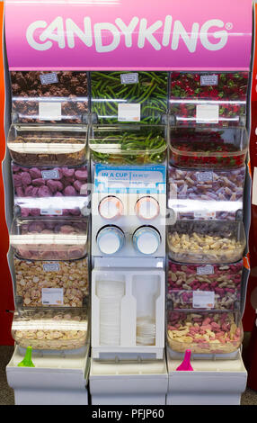 pick and mix sweets, pick n mix, candy, confectionery Stock Photo - Alamy