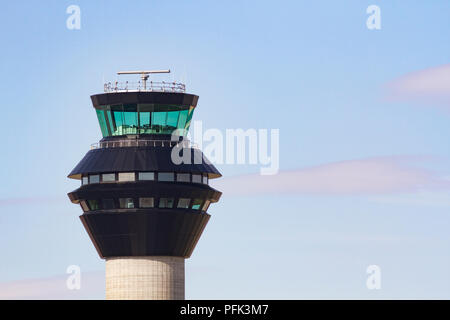 Manchester Airport Control Tower Stock Photo - Alamy