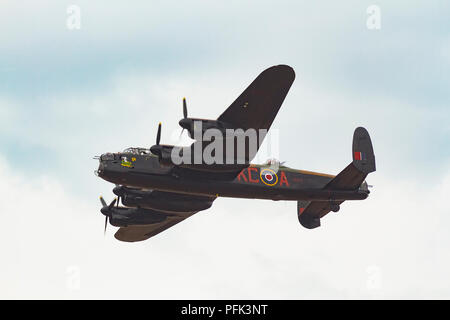 Acro Lancaster at Southport Air Show Stock Photo - Alamy