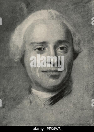 Jean-Baptiste le Rond d'Alembert, 1717 –1783, a French mathematician ...