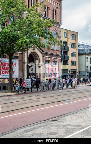 Paradiso Building At Amsterdam The Netherlands 2018. Summer Dance ...