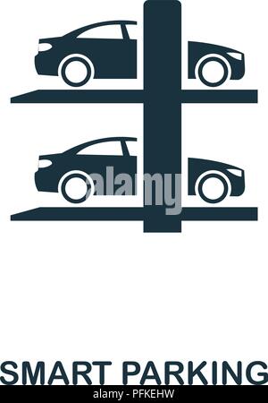Vector automated car parking system Stock Vector Art & Illustration ...