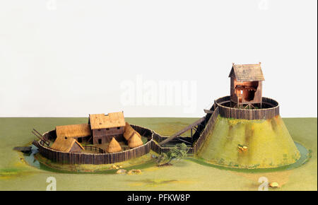 White Castle, an 11th Century Norman Motte and Baileys Fortress Stock ...