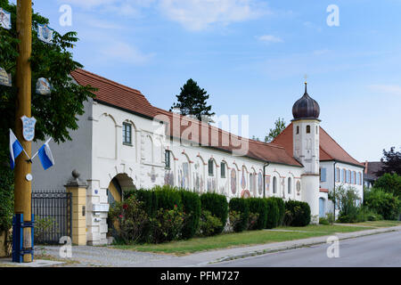 Olching: castle and chaple (Schloss and Schlosskapelle) in Esting ...