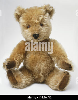World War II Teddy Bear, 1942 Home-made Teddy Bear made of khaki ...