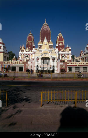 Delhi India Exterior of Birla Temple (Laxminarayan Mandir Stock Photo ...