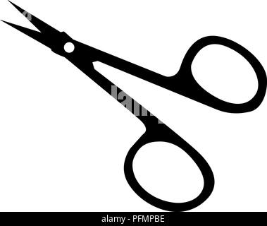 manicure scissors tool isolated icon Stock Vector Image & Art - Alamy