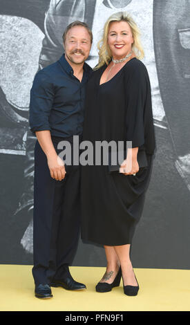 Stephen Graham and his wife Hannah Walters, arrive for the UK premiere ...