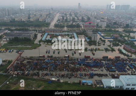 Dongying City, Shandong Province city scenery Stock Photo - Alamy