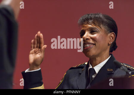 Seattle, Washington: Carmen Best is sworn-in as the Seattle Police ...