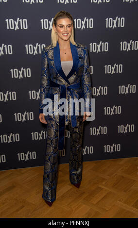 LONDON - ENGLAND, 22 AUG 18. Ashly James attends a special screening of ...