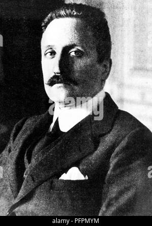 Enrico De Nicola, Italian politician and the first President of Italy ...