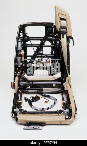 Inner workings of computerised electric seat from a car Stock Photo - Alamy