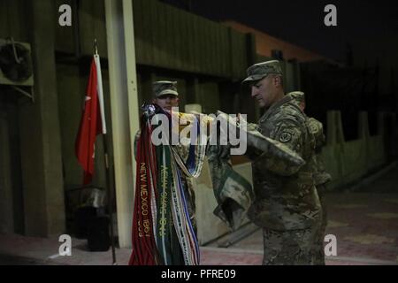 Command Sgt. Maj. Adam Nash, 4th Infantry Division command sergeant ...