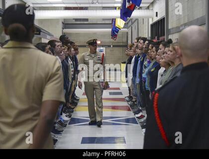 GREAT LAKES, Ill. (May 22, 2018) — Chief Hospital Corpsman Jaime Kalaw ...