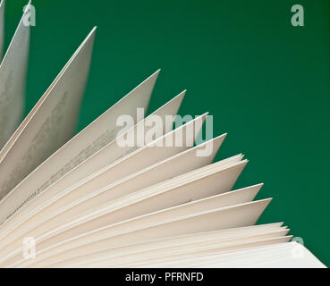 Horizontal close-up shot of fanned out 6x9 manila envelopes isolated on ...