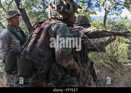 Colour Sgt. Dhan Prasad Ghale, a Gurkha assigned to the British army’s ...