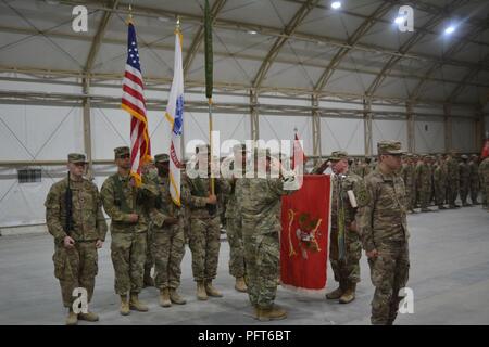 Lt. Col. Kevin Bigenho, commander of the 983rd Engineer Battalion, and ...