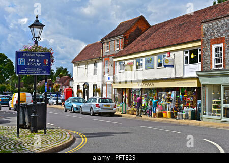 Traditional Hardware Shop in Wickham Village Square in Hampshire ...