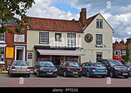 The Square Wickham Hampshire UK in summer Stock Photo: 103255561 - Alamy