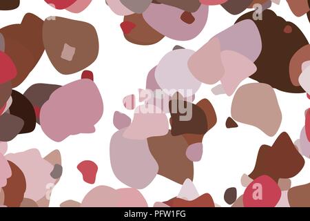 Artistic random rounded shapes background pattern abstract. Vector ...