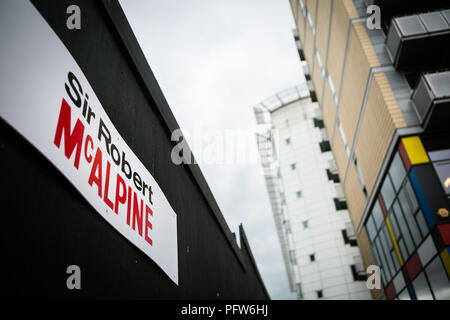 a Sir Robert McAlpine construction site Stock Photo - Alamy