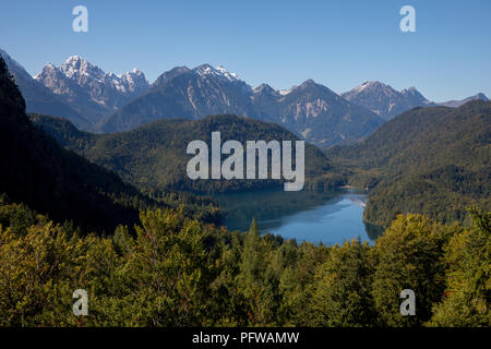 a pic from the alps with mountains rivers trees as landscape Stock ...