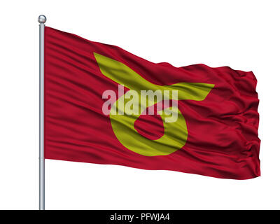 Tosa City Flag, Japan, Kochi Prefecture, Closeup View Stock Photo - Alamy
