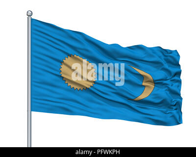 Utuado City Flag, Puerto Rico, Isolated On White Background Stock Photo ...