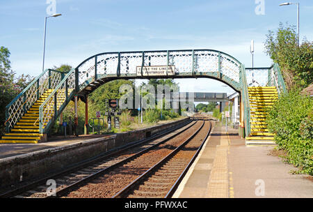 Acle railway station, opened by the Great Eastern Railway in 1883 is on ...