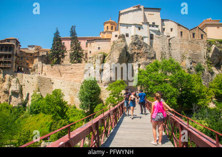 San Pablo bridge and Hoz del Huecar. Cuenca, Spain Stock Photo - Alamy