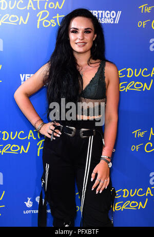 Sam Lavery attending the Gala Screening of The Miseducation of Cameron ...