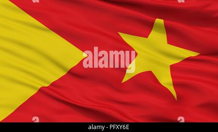 Tigray Region City Flag, Ethiopia, Isolated On White Background Stock ...